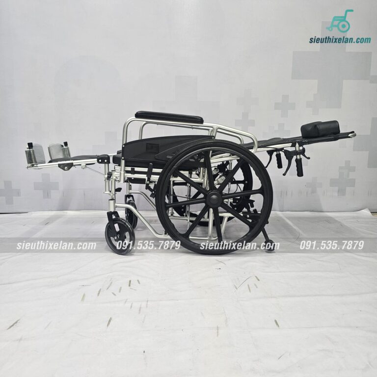Xe Lăn Lucass X72 - Xe Lăn Có Bô Vệ Sinh, Ngả Lưng