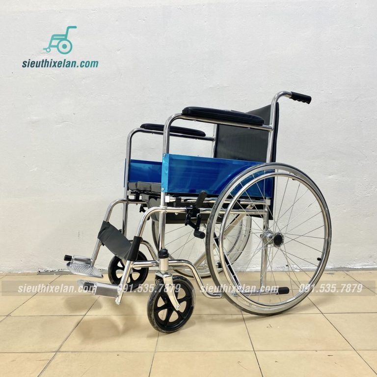 Xe Lăn Lucass X8 - Xe Lăn Có Bô Vệ Sinh Cho Người Già